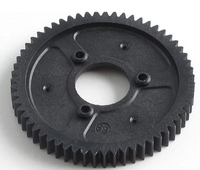 ROUE DENTÉE PRINCIPALE 59 Dents 1:10 V-One R4 Rechange kyosho VZ-412-59 ...