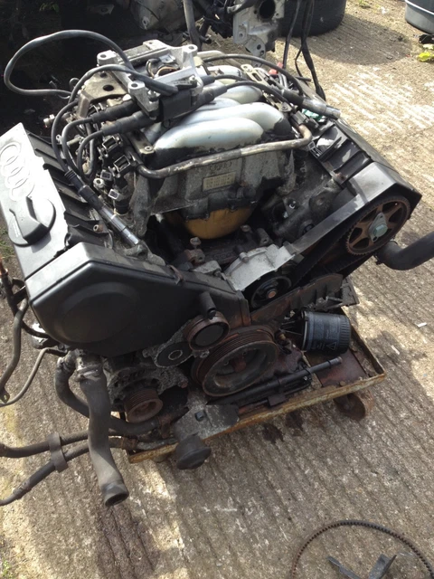 AUDI 2.6 V6 Abc Complete Automatic Engine Audi 80 Coupe Cabriolet 141K ...