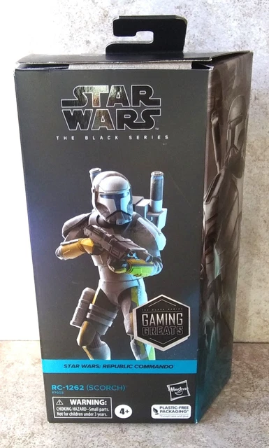 STAR WARS, BLACK series, republic commando, scorch, 6" action figure ...