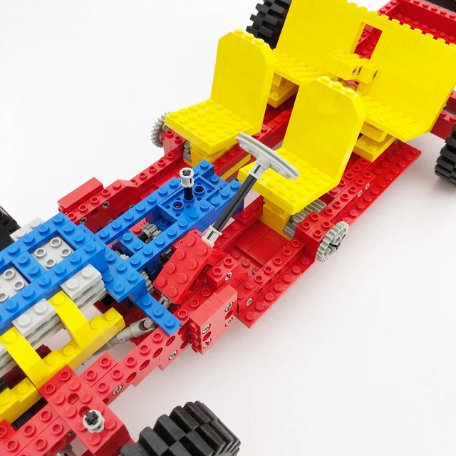 LEGO 853 TECHNIC Auto Chassis Komplettes Set ohne Bauanleitung und OVP ...