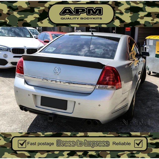 PLASTIC BOOT DUCKTAIL Spoiler Wing For Holden Caprice / HSV Grange 06 ...