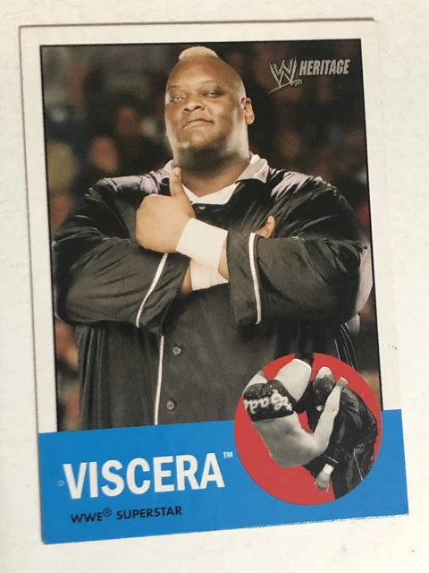 CARTE À COLLECTIONNER Viscera WWE Heritage Topps 2007 #31 EUR 1,87 ...