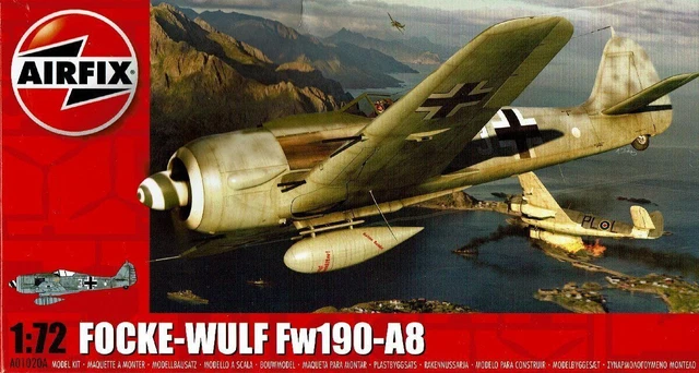 FOCKE WOLF FW190-A8 1/72 Airfix EUR 98,86 - PicClick FR