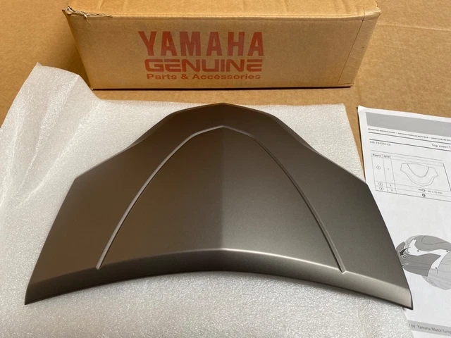 GENUINE YAMAHA 39L Coloured Top Box Lid Panel Cover 34B-F842M-0G Matt ...