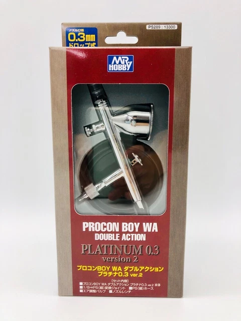 GSI CREOS MR.HOBBY PS289 PROCON BOY WA DOUBLE ACTION PLATINUM 0.3 Version 2 £87.95 - PicClick UK