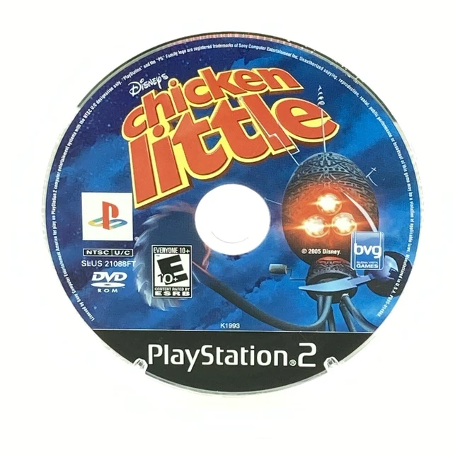 DISNEY'S CHICKEN LITTLE (2005) PlayStation 2 Game Disc Only Play Tested ...