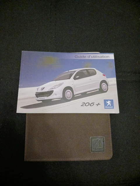 MANUEL NOTICE D Utilisation + pochette Peugeot Peugeot 206 + EUR 20,00 ...