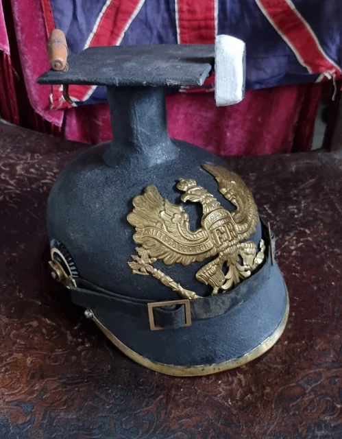 WW1 IMPERIAL GERMAN, Prussian Cavalry, Ersatz Tschapka, Picklehaube ...