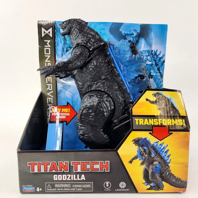 MONSTERVERSE TITAN TECH GODZILLA Trasformante Corazzato Godzilla vs ...