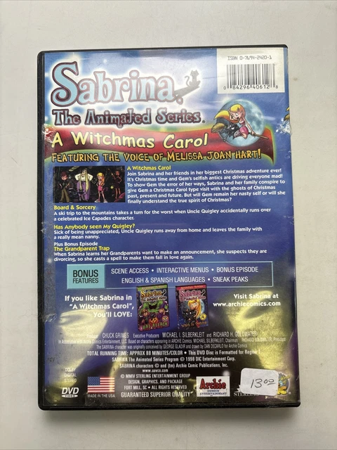 SABRINA: THE ANIMATED Series: a Witchmas Carol (DVD) $13.00 - PicClick