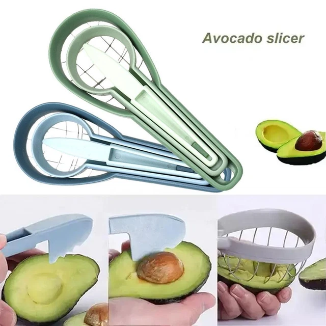 AVOCADO SLICER PEEL Core Remove Slice Cutter Toast Mango Papaya Tool 3 in1 уу οс £6.16 - PicClick UK