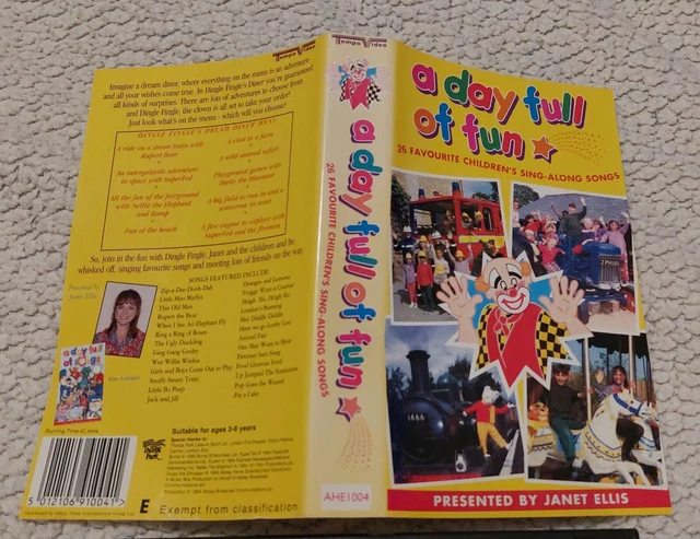 A DAY FULL Of Fun Presented By Janet Ellis -26 Favourite Children Songs ...