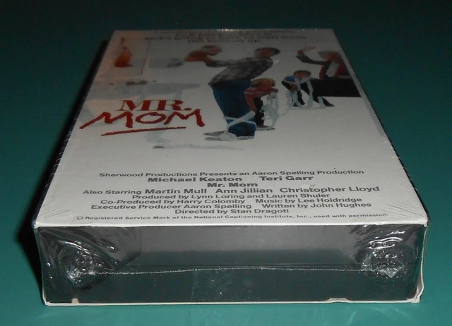 VINTAGE 1984 MR. Mom VHS Tape SEALED Vestron Video Michael Keaton Teri ...