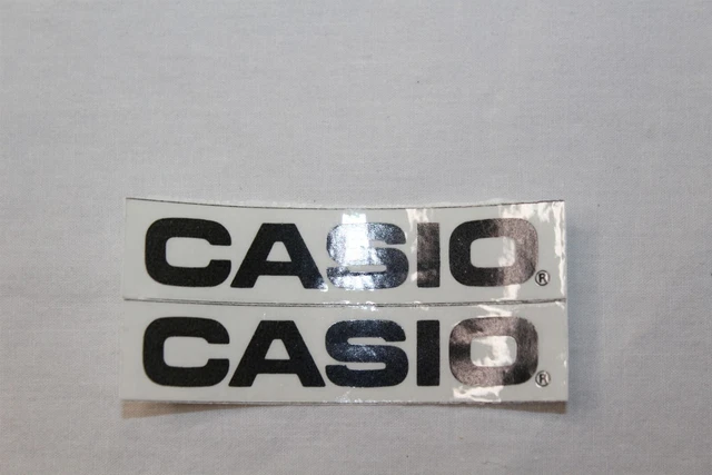 STICKER LABEL ADVERTISING Casio x2 Collectible Badge Decal $14.97 ...