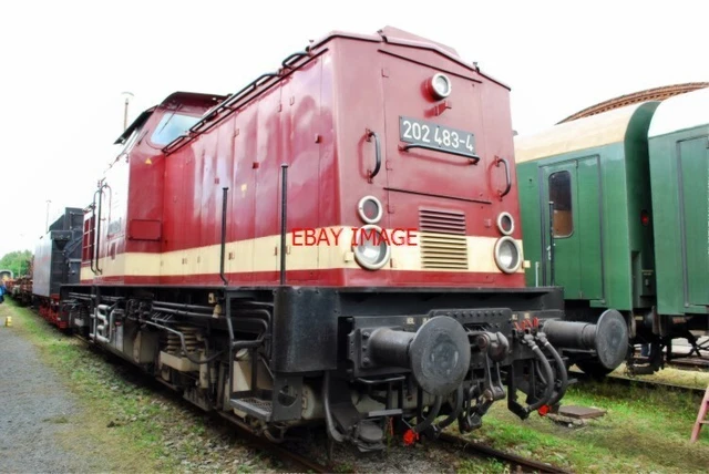 PHOTO GERMAN Railway - Dr Class V100 No 202 483 At The Meingen Steam ...