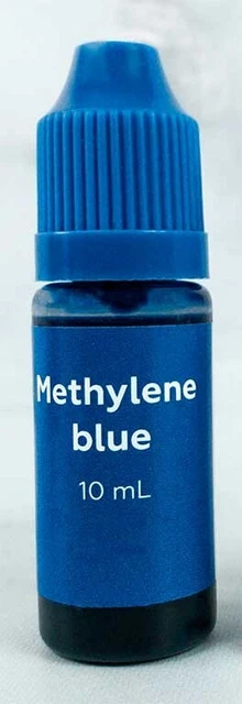 METHYLENE BLUE SOLUTION Ultra High Purity USP Grade Ultra Pure 10mL £25 ...