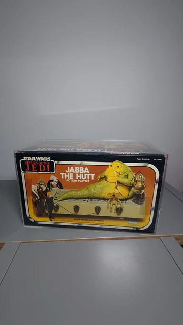 STAR WARS JABBA The Hutt Playset Kenner 1983 Unused Contents Kenner ...