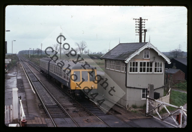 DMU ARRIVING AT Habrough original 35mm colour slide £2.00 - PicClick UK