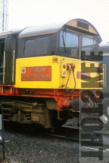 35MM SLIDE BR British Railways Diesel Loco Class 58 58040 Toton 1987 ...