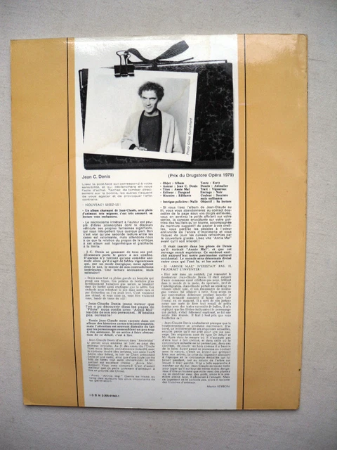 JEAN CLAUDE DENIS André Le Corbeau Annie Mal Eo En Très Bon État EUR 25 ...