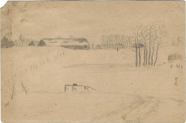 CARTOLINA DISEGNATA PRIMA Guerra Mondiale Ww1 Disegno Drawing ...