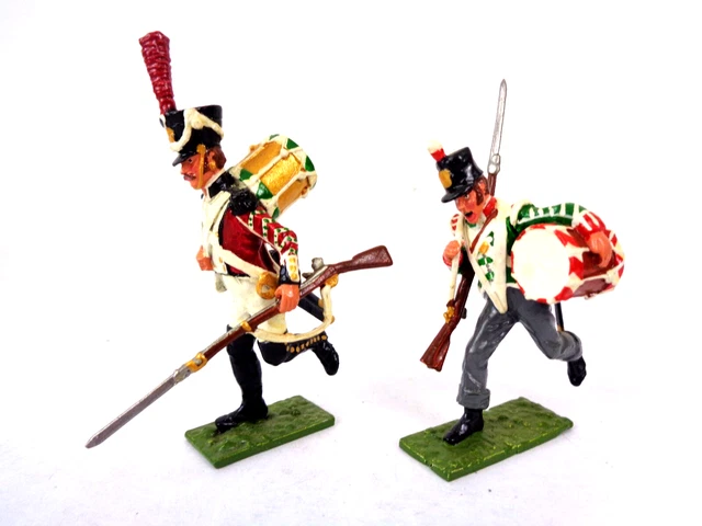 ALEXANDERS TOY SOLDIERS Napoleonic British & French Line Drummer Bundle ...