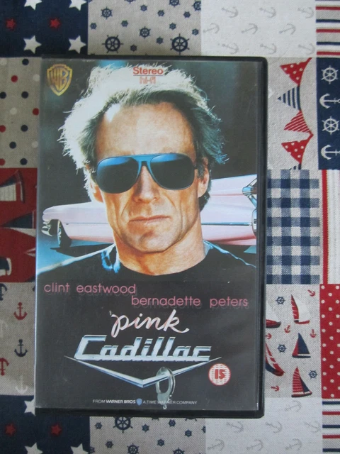 PINK CADILLAC 1989 Film Starring Clint Eastwood Ex Rental Big Box Vhs ...