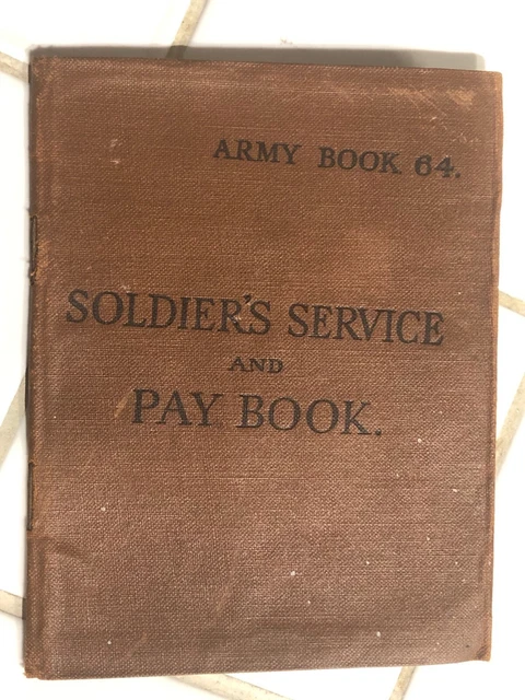BRITISH ARMY WW2 Soldier's Service and Pay Book £33.00 - PicClick UK