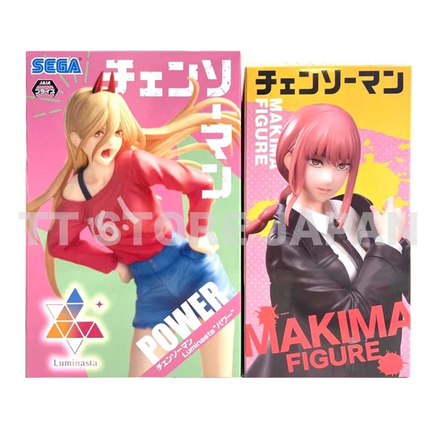 CHAINSAW MAN FIGURE Power Luminasta SEGA Makima TAITO Set New Prize ...