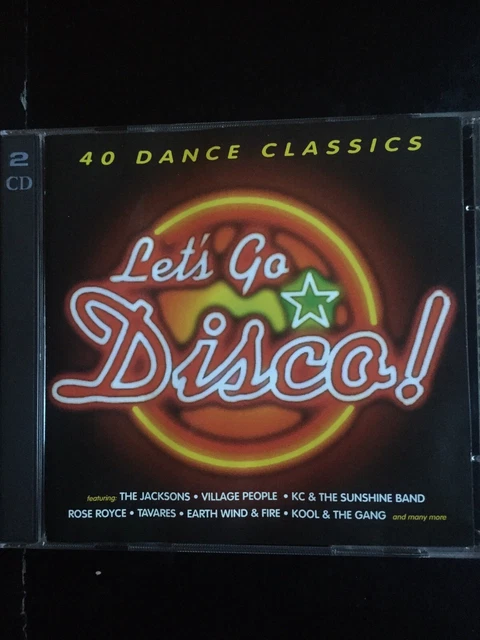 LET’S GO DISCO! Used 40 Track Compilation Cd Soul R&B Dance Pop 70s 80s ...
