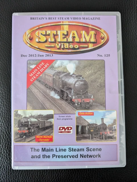 DVD - STEAM Video No. 125 - Dec 2012/Jan 2013 - Rail, Railway £9.03 ...