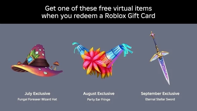 ROBLOX PHYSICAL $45 Gift Cards, Multipack of 3 x $15 ( Free Shipping ...