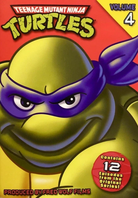 V4- BRAND NEW Sealed-Teenage Mutant Ninja Turtles - Vol 4 DVD $10.85 ...