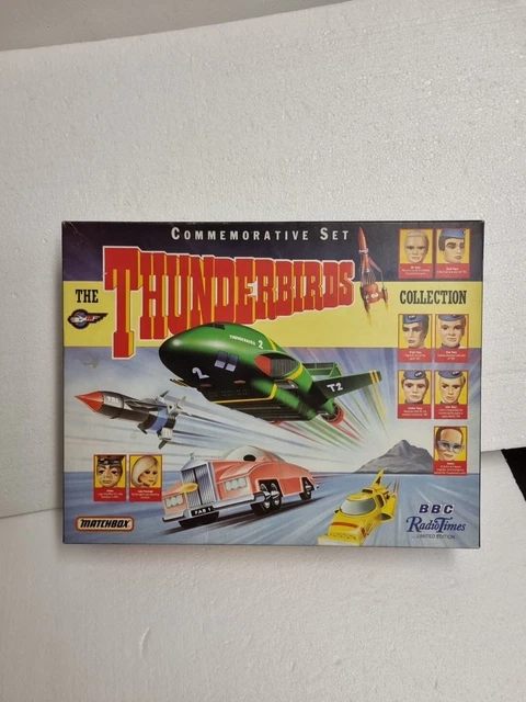 BBC RADIO TIMES Thunderbirds Matchbox Commemorative Set 1992 Limited Edition £49.99 - PicClick UK