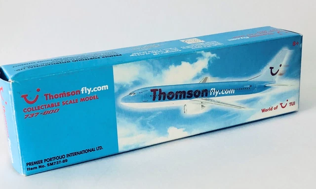 BOEING 737-800 THOMSONFLY TUI Premier Models ollectors Model Scale 1: ...