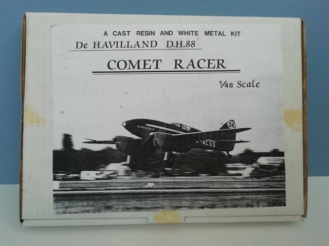 DE HAVILLAND DH 88 Comet Racer 1/48 Scale Resin Model Kit by P B ...