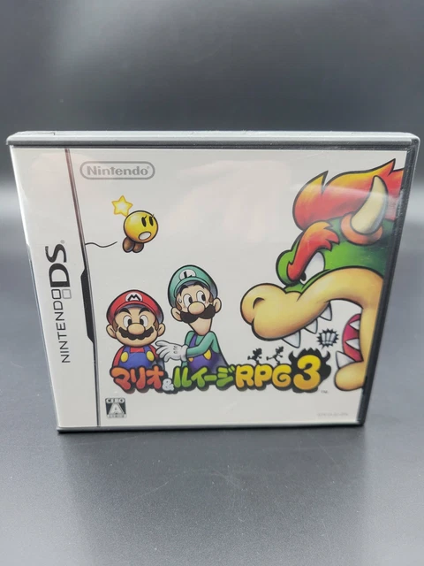 MARIO & LUIGI RPG 3 Bowser's Inside Story Nintendo DS Japanese $14.99 ...