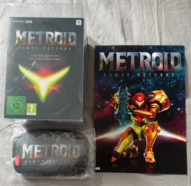 METROID SAMUS RETURNS Legacy Edition Nintendo 3DS PAL FR Neuf + BONUS ...