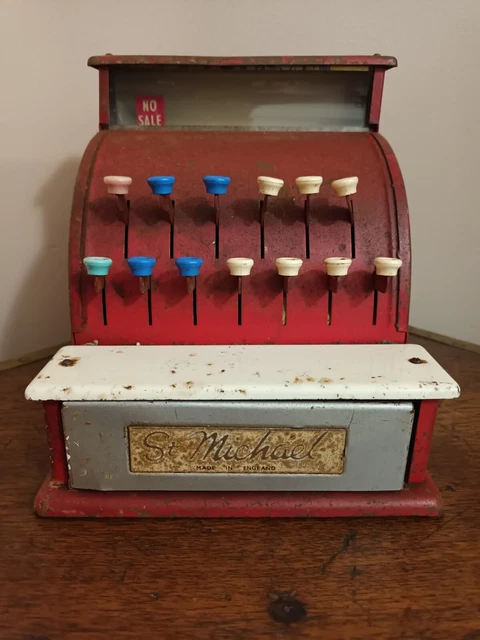 VINTAGE ST MICHAELS 1950's Toy Till £47.50 - PicClick UK