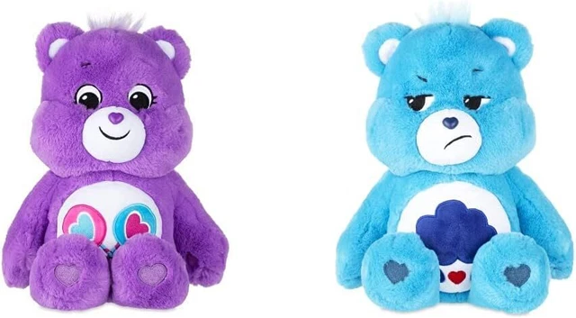 BASIC FUN CARE Bears 22063 14 Inch Medium Plush Share Bear, Collectable ...