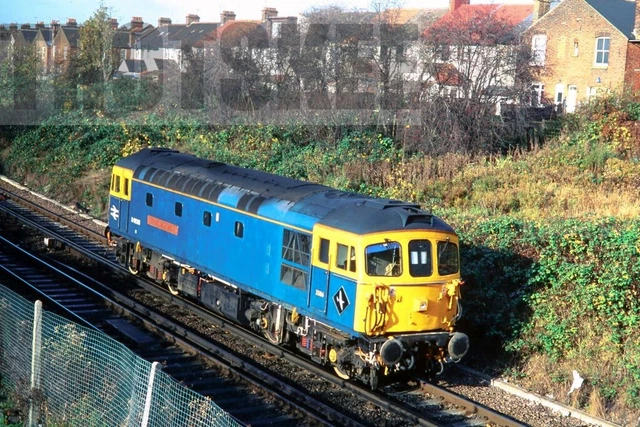 35MM SLIDE BR British Rail Diesel Loco Class 33 33116 1994 Original £4. ...