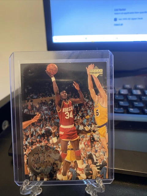 1995-96 UPPER DECK The Rookie Years Hakeem Olajuwon #138 HOF EUR 1,02 ...