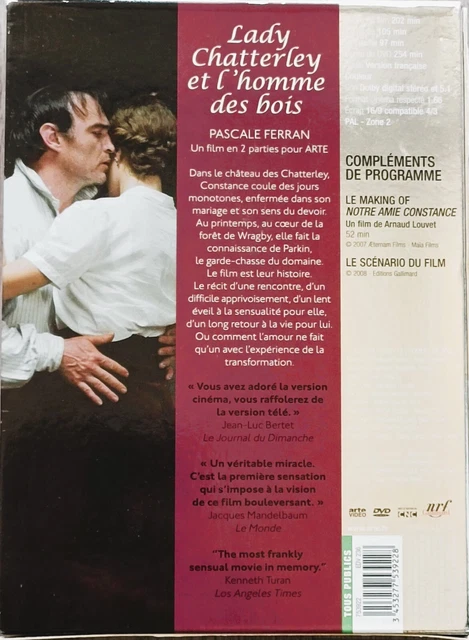 COFFRET 2 DVD Édition Prestige/Lady Chatterley/Ferran/Marina Hands/H. D Lawrence EUR 9,95 ...