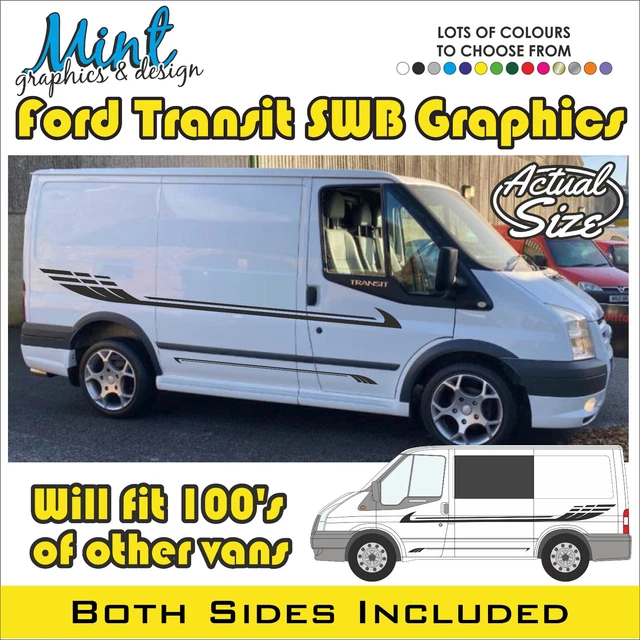 FORD TRANSIT MK7 SWB compatible CAMPER van Motorhome GRAPHICS DECALS ...