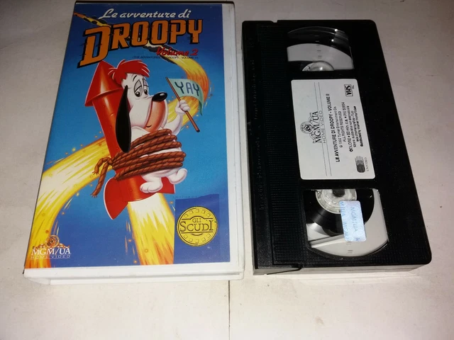 LE AVVENTURE DI Droopy volume 2 VHS Mgm (1992) Tex Avery EUR 29,90 ...