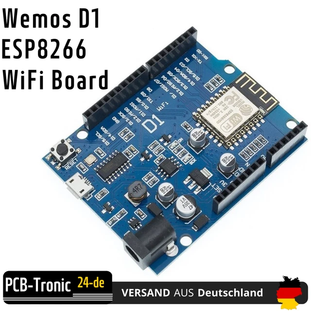 Carte Wifi Wemos D1 Esp8266 Compatible Arduino Uno Nodemcu Module Wlan