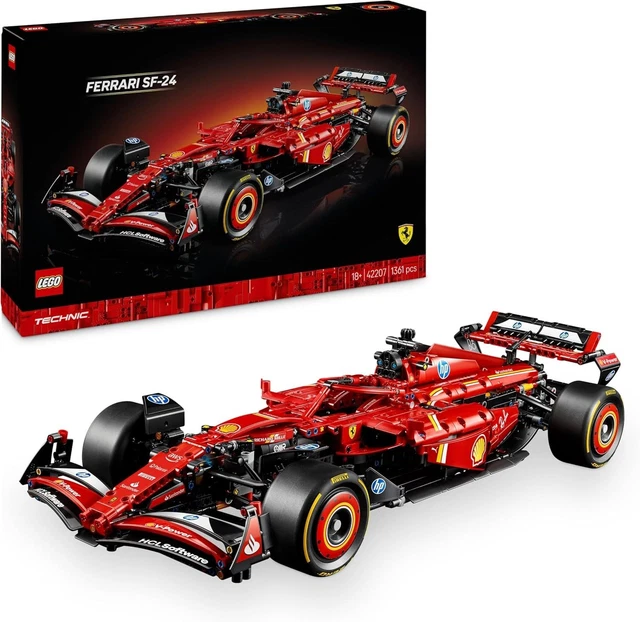 LEGO TECHNIC FERRARI SF-24 F1 Car Model 42207 BRAND NEW in Original ...