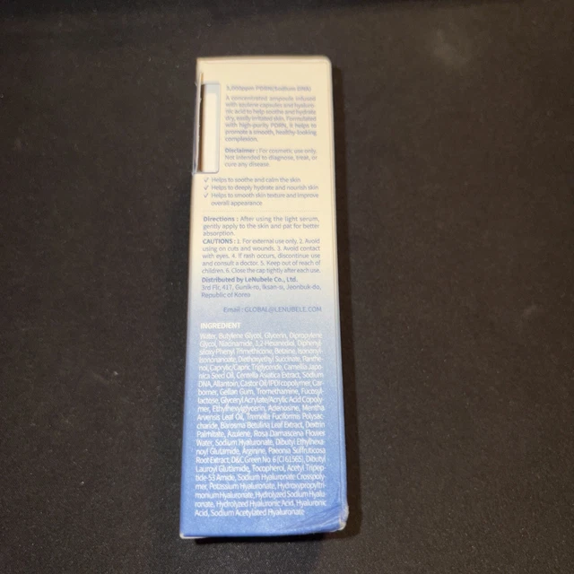 LE NUBELE AZULENE Cica Hyaluronic PDRN Capsule Standard Ampoule $21.87 ...