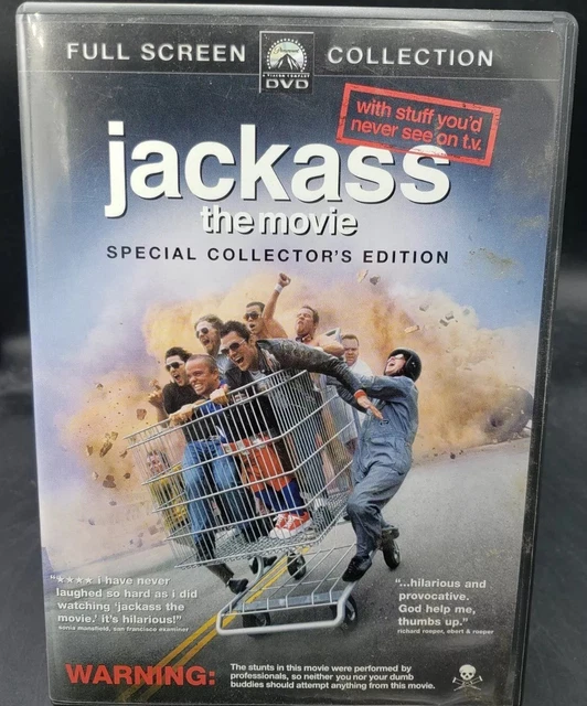 JACKASS THE MOVIE; Special Collector’s Edition DVD $3.99 - PicClick CA