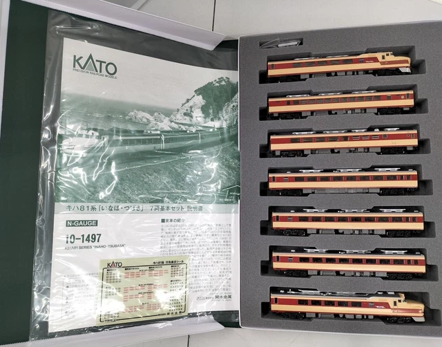 KATO KIHA 81 Series Inaho Tsubasa 7-Car Basic Set Nugge EUR 248,45 ...